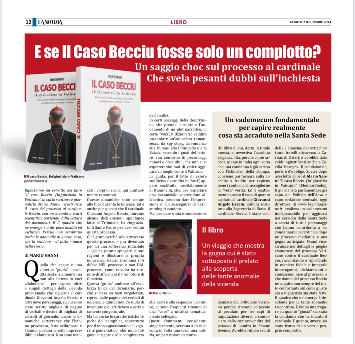 CASO BECCIU PROCESSO XV